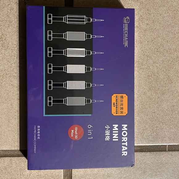 Other | Mechanic Mortar Mini 6in 1 Screwdriver Set Ishell Max | Poshmark
